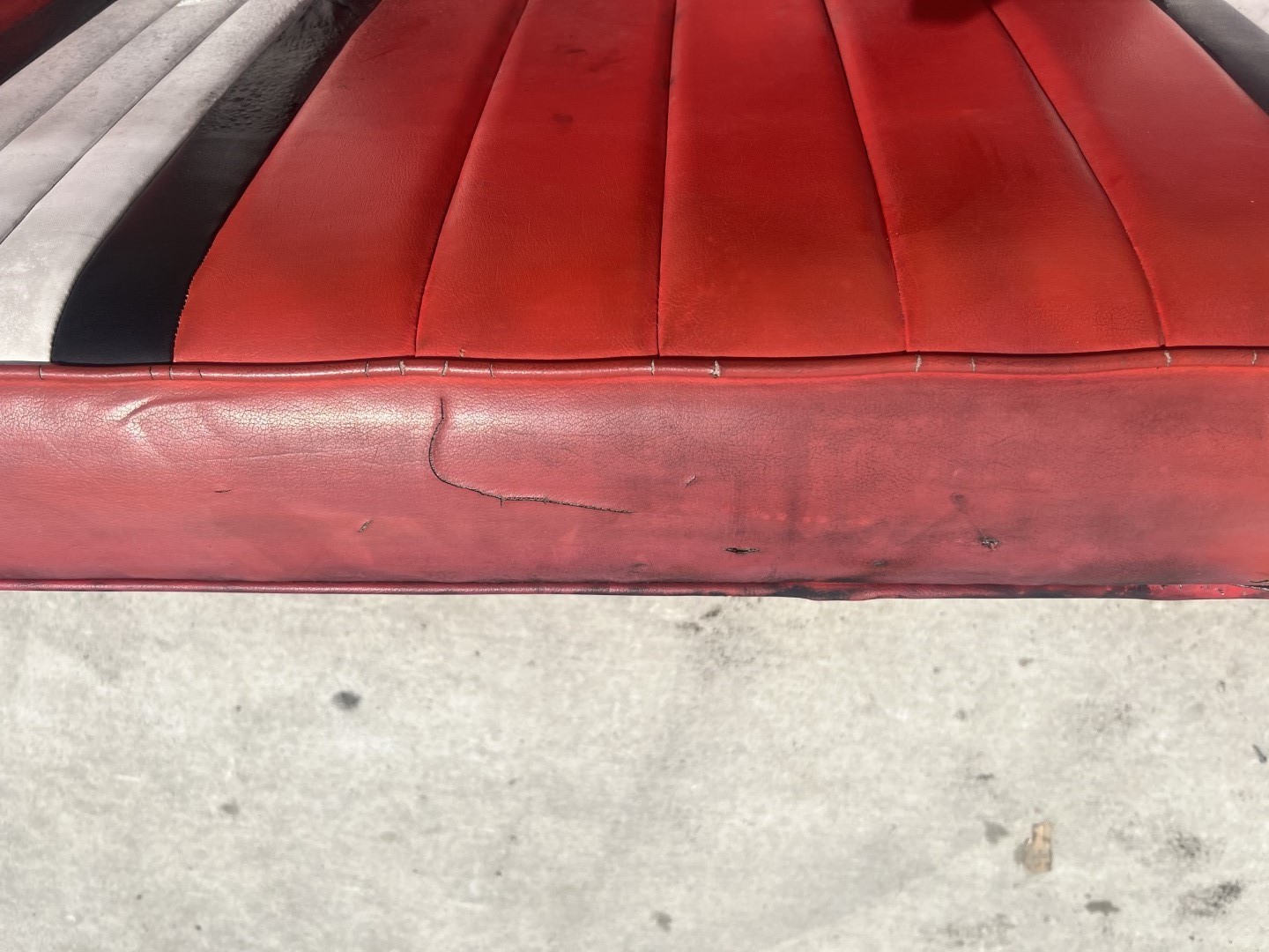 90 Maxxum Checkmate 281 Boat Stern rear back seat bench | eBay