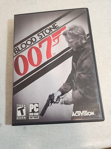 Blood Stone 007 (PC, 2010) James Bond Daniel Craig Case and Manual ...