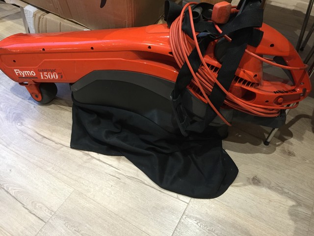 Flymo MEV 1500 Plus Garden VAC Electric Powered Leaf Blower Shredder ...