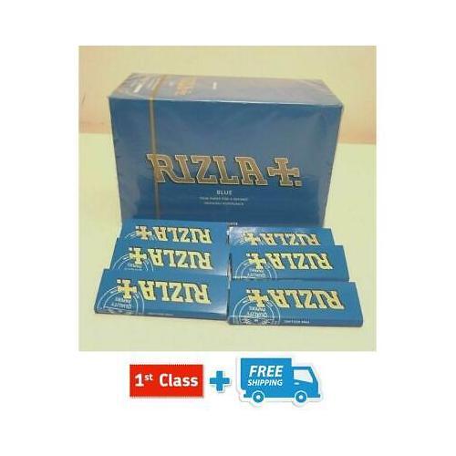 1200 RIZLA BLUE ROLLING PAPERS & 1200 SWAN EXTRA SLIM FILTER TIPS | eBay
