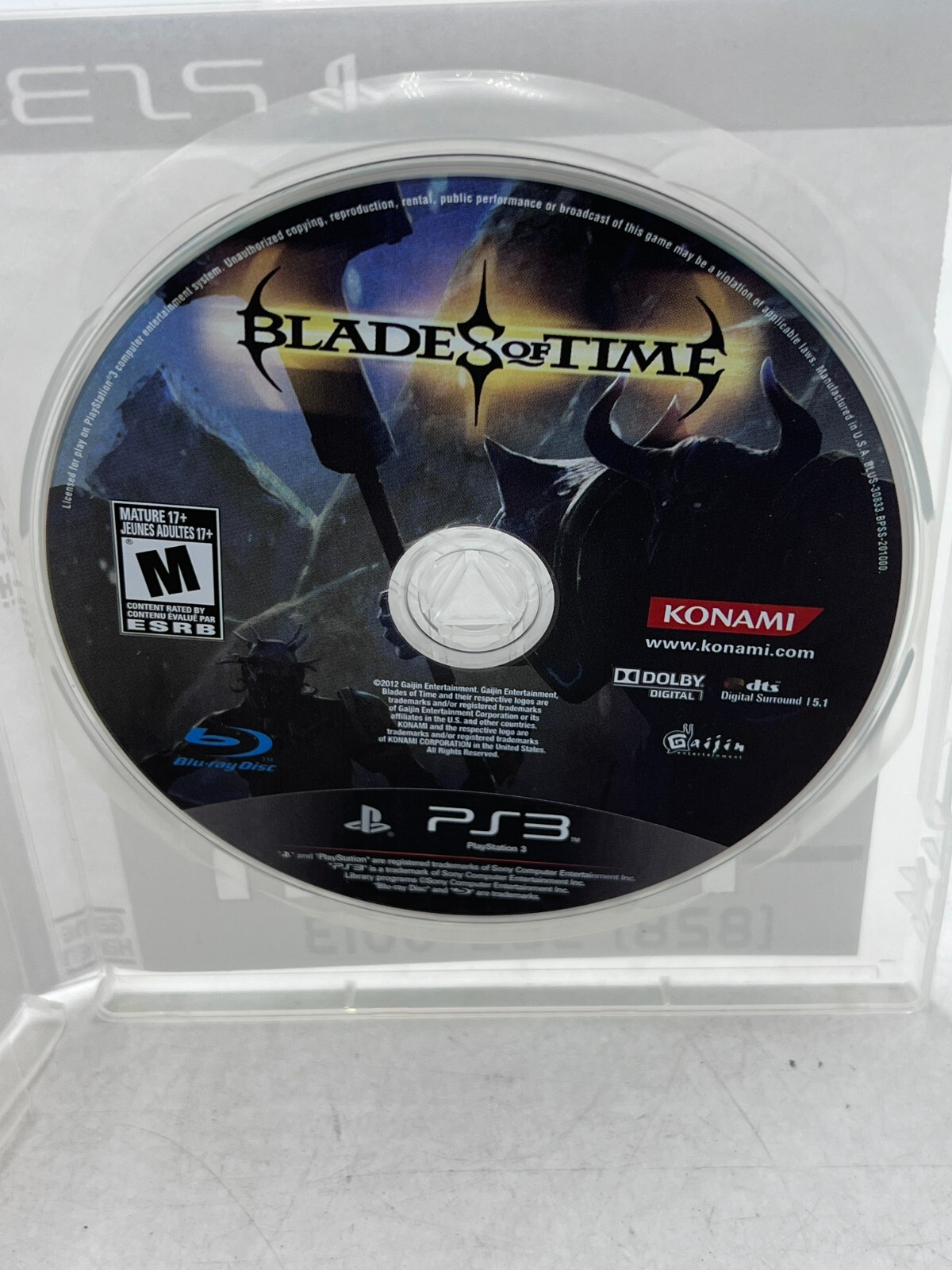 Blades of Time PS3 (Tested & Working) Disc Only 83717202226 | eBay