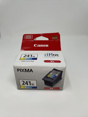 Canon Genuine PIXMA CL-241XL Color Fine Printer Ink Cartridge / NEW ...