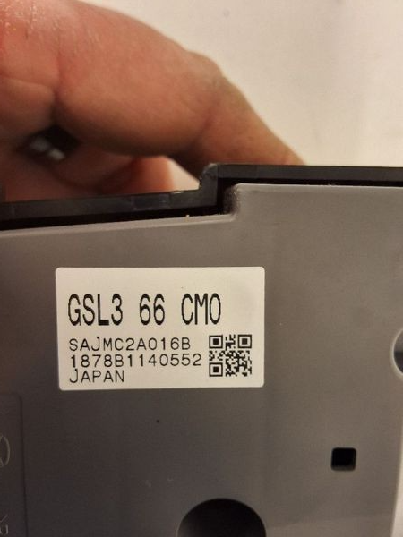 2018-2021 Mazda 6 Navigation Radio ID: GSL3 66 CM0 Switch Music ...
