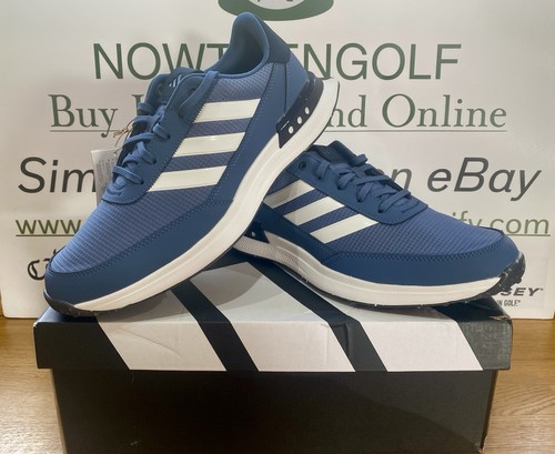 Adidas S2G SL 24 Golf Shoes “IG8105” Navy/White UK 9 Medium | eBay UK