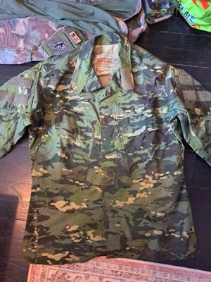 Crye Precision G3 SOF Unit Tropic Field Shirt, Med-R, Green Beret, Army ...