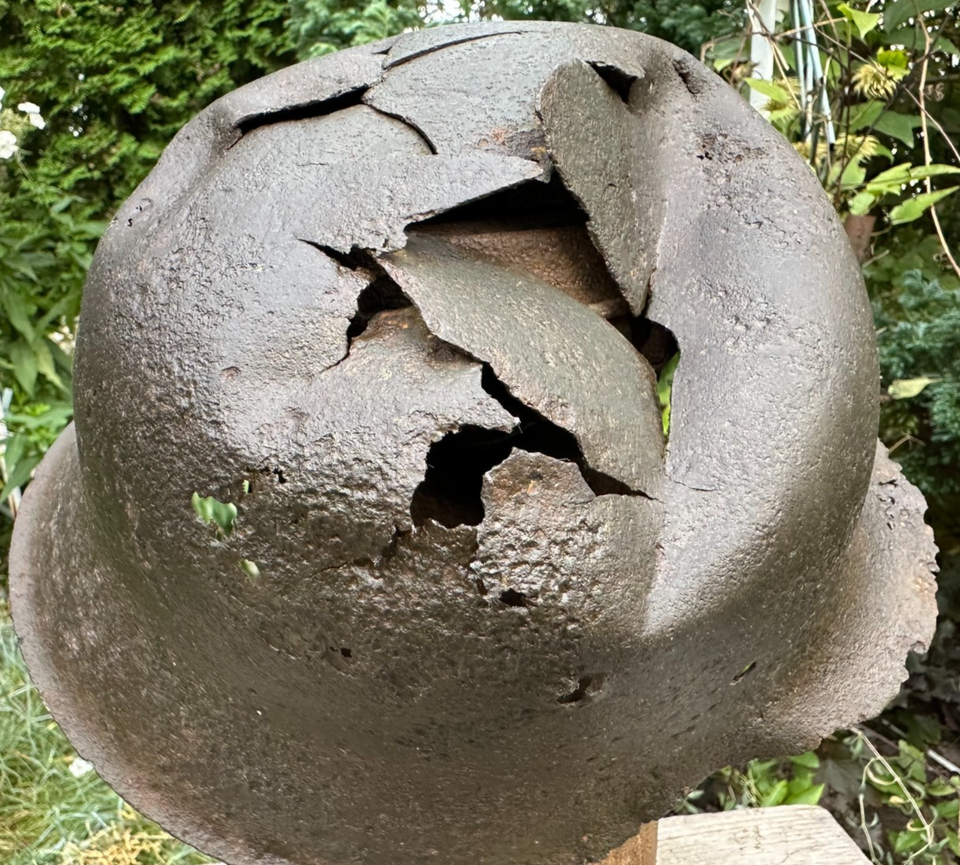 German WW2 M42 Helmet Relic – Size 62 / Found near Šiauliai, Lithuania ...