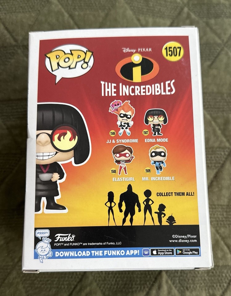 Edna Mode Funko Pop #1507 | eBay