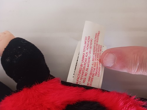 Vintage Anne Geddes 1997 Baby Ladybugs & 2000 Leopard Plush | eBay