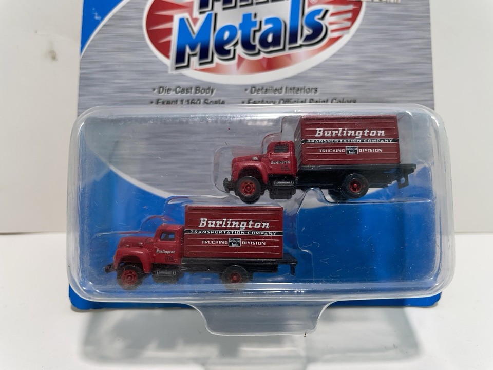 Mini Metals N Scale International R-190 Railroad Express Vans Trucks ...