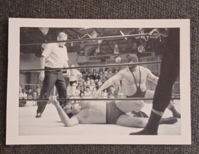 💥1️⃣9️⃣6️⃣0️⃣s Original Pepper Martin v Gladiator 3.5x5 Photo NWA WWF ...