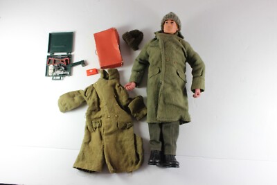 ACTION MAN PALITOY VINTAGE FIGURE " COLDITZ ESCAPE OFFICER +GUARD HOUSE ...
