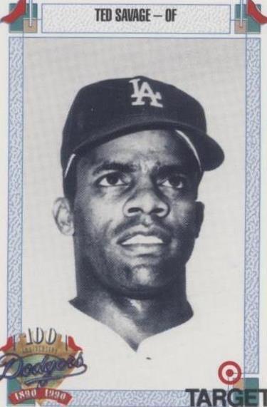 1990 Target Dodgers 100th Anniversary - Ted Savage #704 for sale online ...
