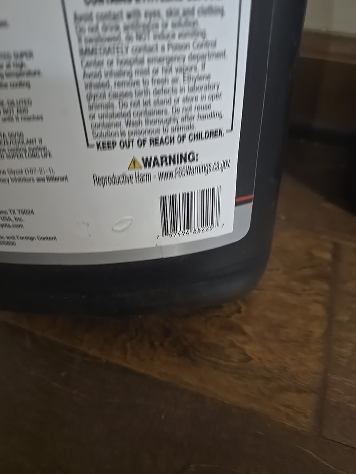 2 Pack OEM Toyota Lexus Super Long Life Pink Antifreeze Coolant 50/50 ...