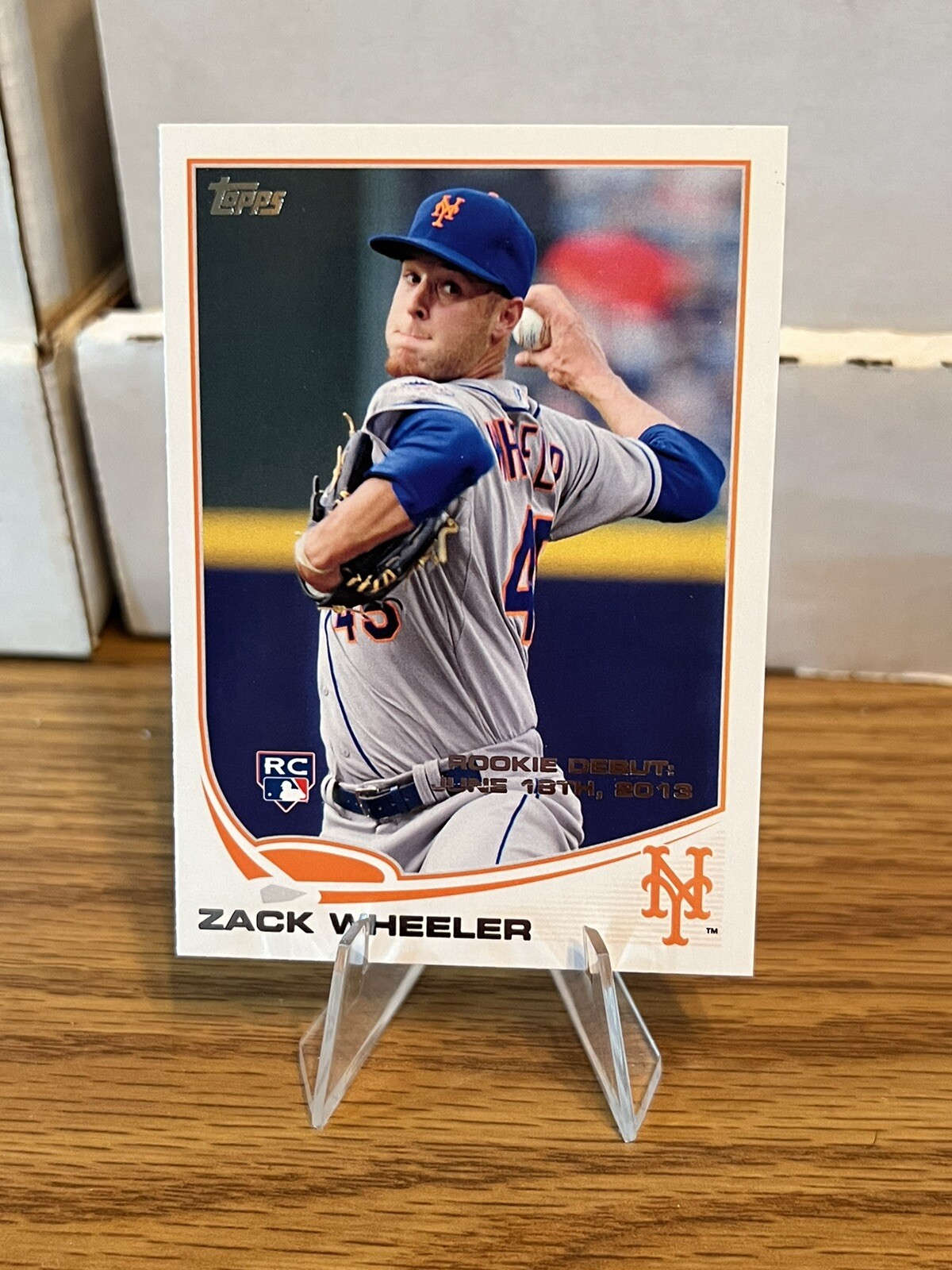 Zack Wheeler 2013 Topps Update Rookie Debut RC #US220 | eBay