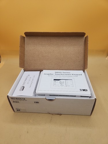 DMP 9862-W WIRELESS TOUCHSCREEN KEYPAD 9800 Series Graphic New Kit | eBay
