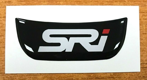 Vauxhall SRi Sticker 48mm HIGH GLOSS DOMED GEL Corsa 'D' Steering Wheel ...