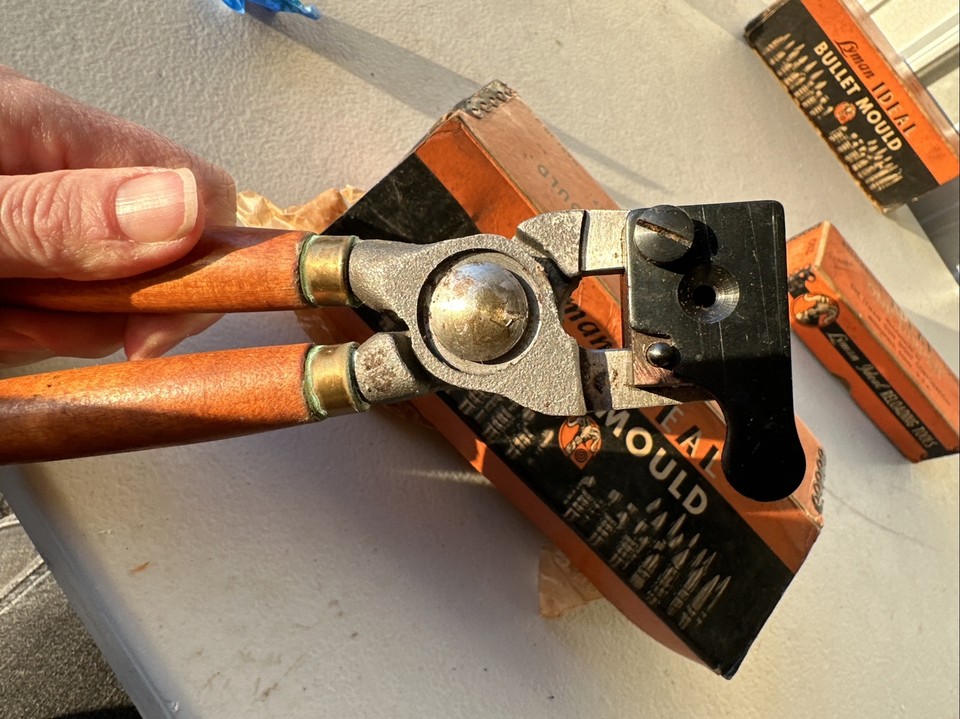 Lyman ideal bullet mould Lot Vintage Shot Making Ammunition Rifle ...