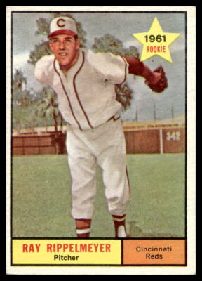 1961 Topps #276 Ray Rippelmeyer Cincinnati Reds EX-EXMINT | eBay