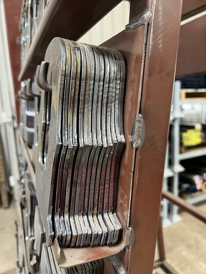 8" Tall Steel Western Letters & Numbers - 1/8" thick plasma cut steel ...