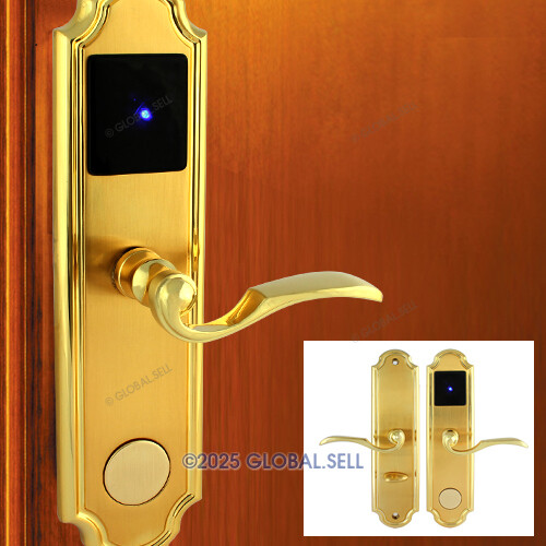 Security Digital RFID Card Access Control Door Lock With Deadbolt Latch ...