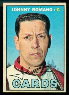 1967 TOPPS OPC O PEE CHEE BASEBALL #196 Johnny Romano EX-NM St. Louis ...