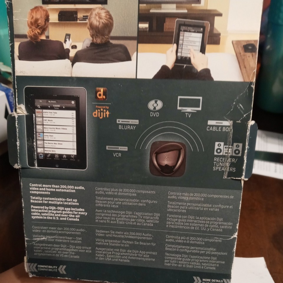 GRIFFIN BEACON UNIVERSAL REMOTE CONTROL SYSTEM FOR IPHONE, IPOD, IPAD ...