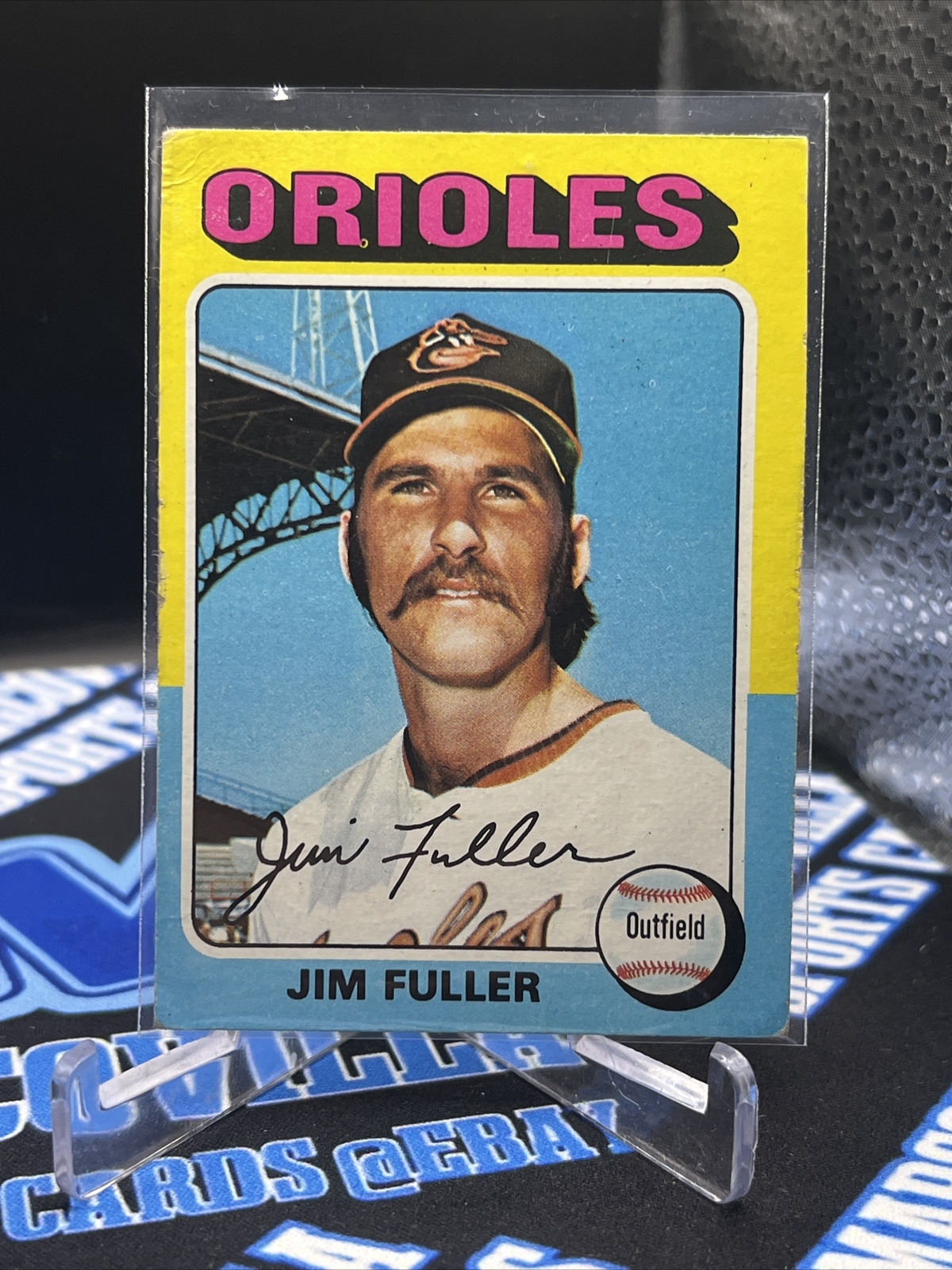 1975 Topps Baseball Jim Fuller Card #594 Baltimore Orioles EX | eBay