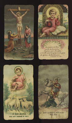 lotto santini-holy cards lot-lot images pieuses-konvolut ...