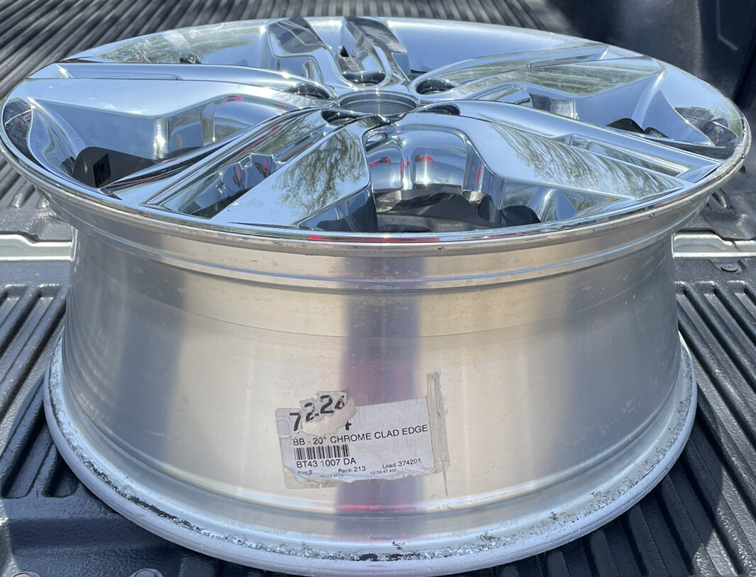 GENUINE A+ Ford 20" EDGE OEM CHROME CLAD ALLOY WHEEL RIM FACTORY 2011 ...