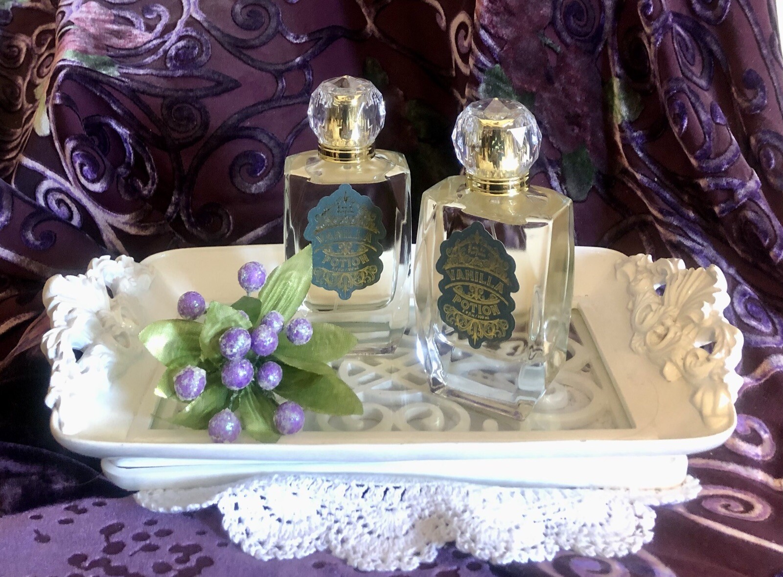 ~Rare Set Of 2 Tru Fragrance ~ Vanilla Potion ~ 3.4 oz. Eau De Parfum ...