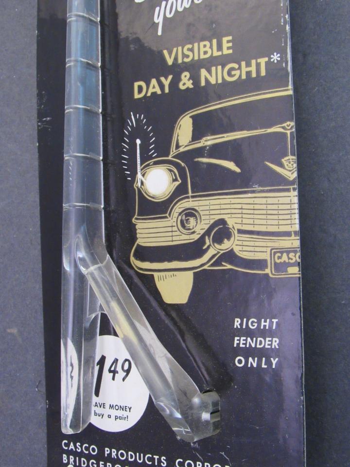 NOS 1950 's Accessory Fender Guide Clear Lucite Perfection | eBay