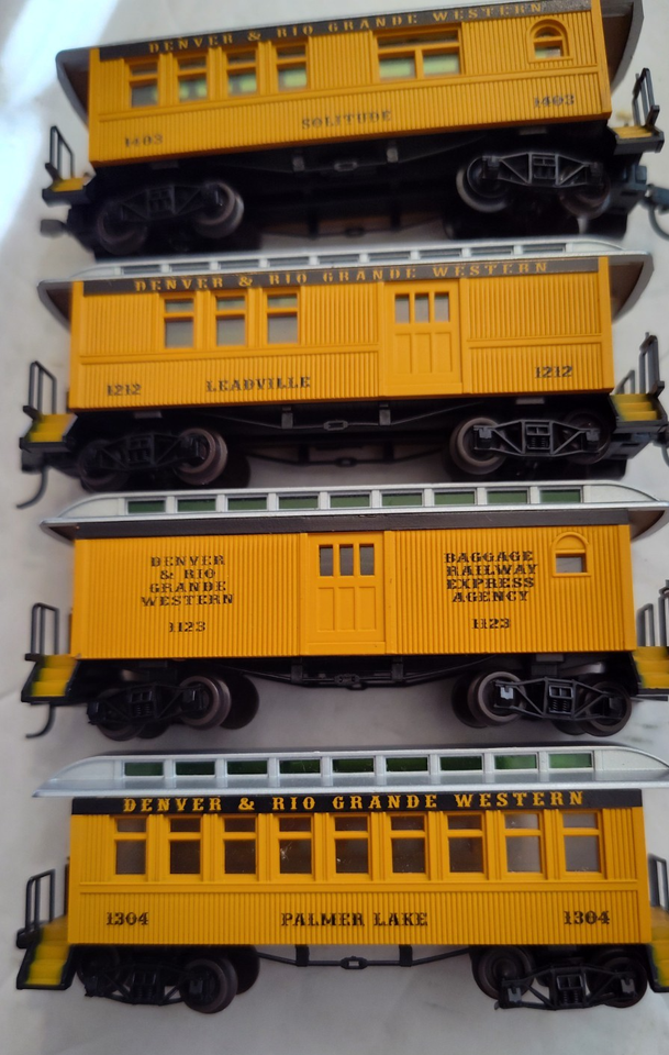 N scale Bachmann Old Time train Jupiter locomotive Denver Rio Grande ...