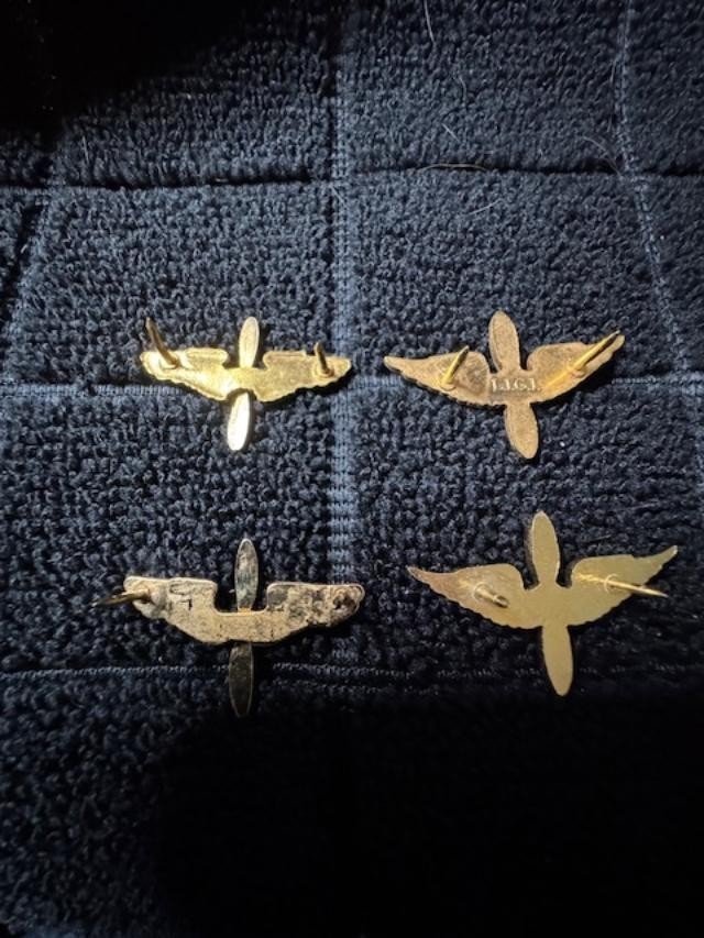 US ARMY Aviation Officers Collar Pins Two Pairs | eBay