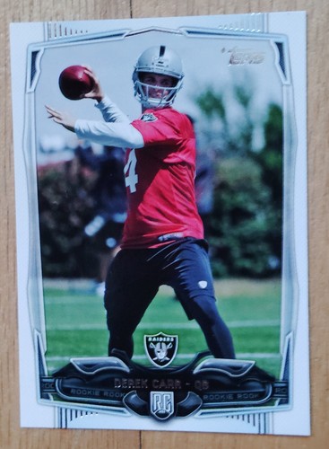 Derek Carr 2014 Topps Card #438 RC | eBay