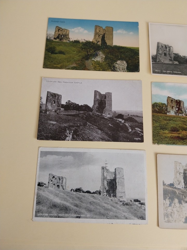 Hadleigh Castle Vintage Benfleet Essex Postcard Collection x 8 | eBay UK