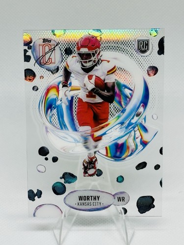 2024 Topps Signature Class Xavier Worthy RC F-8 Fluidity Case Hit ...