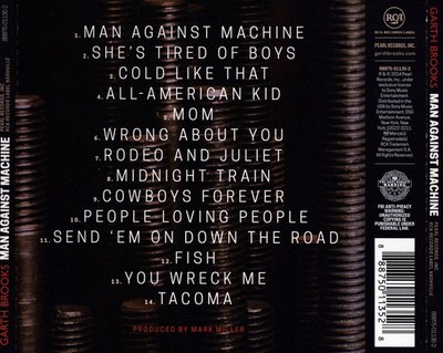GARTH BROOKS - MAN AGAINST MACHINE NEW CD 888750113528| eBay