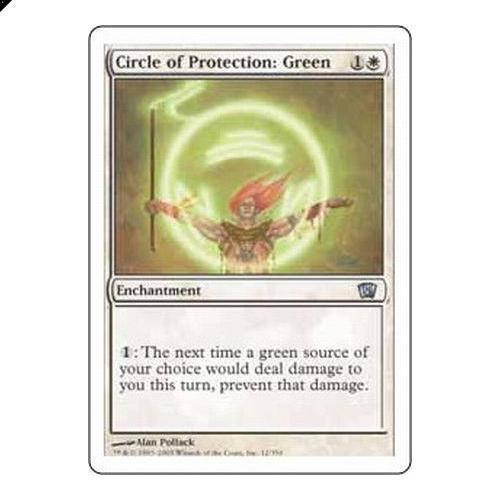 Circle of Protection: Green x4 8th MtG NM- | eBay