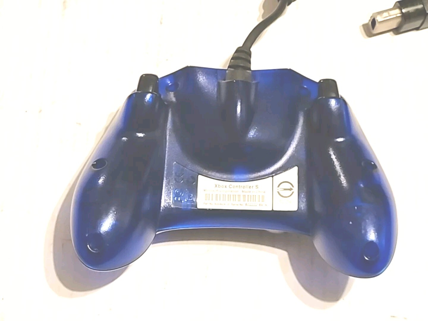 Official OEM Microsoft Xbox Original S Blue Wired Controller Tested ...