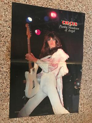 1978 VINTAGE 2PG CENTERFOLD POSTER OF PUNKY MEADOWS FROM THE BAND ANGEL ...