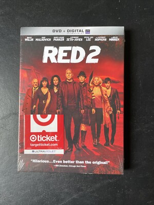 New Sealed RED 2 (DVD/Digital, 2013) Bruce Willis John Malkovich ...