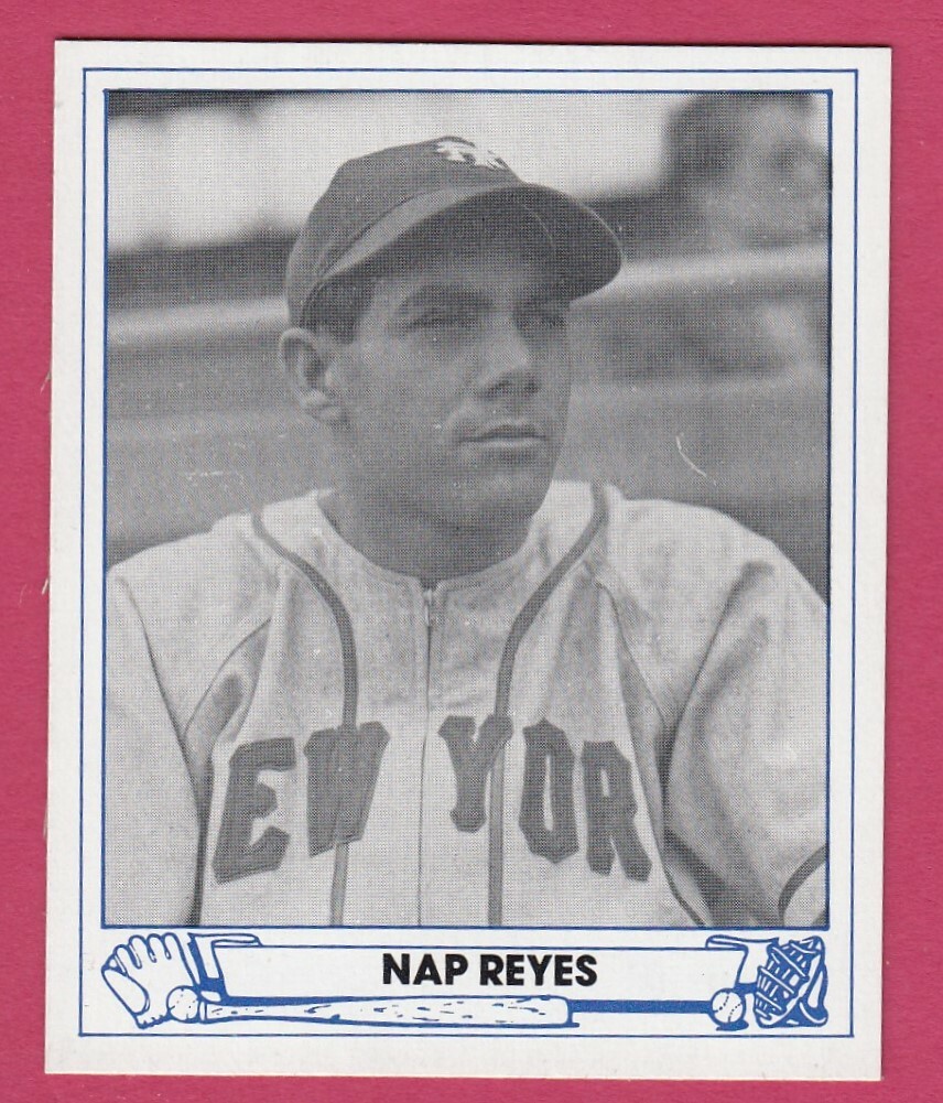 1945 Playball Baseball Card # 35 Nap Reyes -- New York Giants | eBay