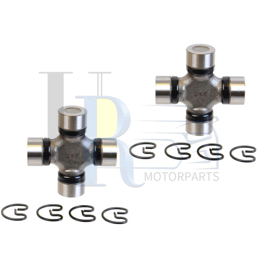 SKF Brute Force 2pcs Front Rear Universal Joint for AMC Ambassador 1967 ...