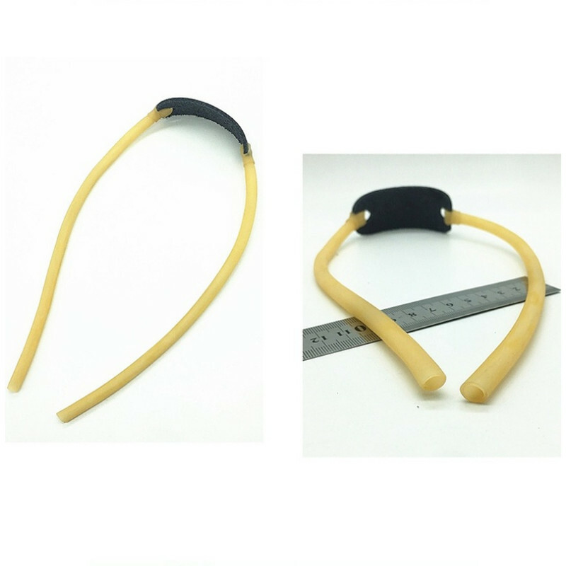 Heavy Pull Slingshot Replacement Rubber Band Hunting Elastic Tube Latex ...