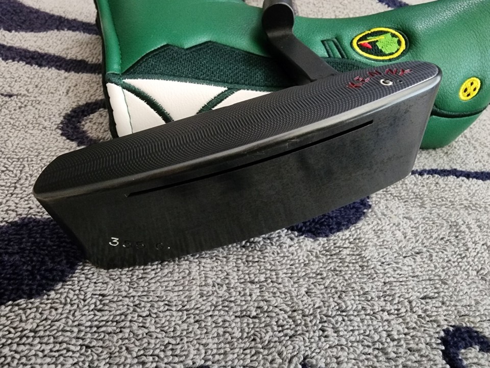 KENNY GIANNINI HANDMADE PROTOTYPE WELD NECK 355G PUTTER⛳35" SOUND SLOT ...