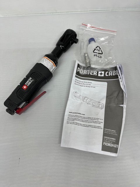 Porter-Cable 50FT/LB Max Torque 3/8" Air Ratchet Wrench PXCM024-0270 ...