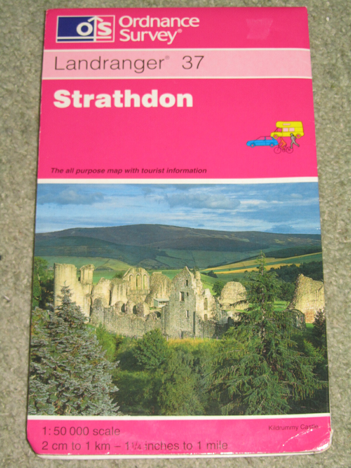 Strathdon and Surrounding Area by Ordnance Survey (Sheet map, 1992) for ...