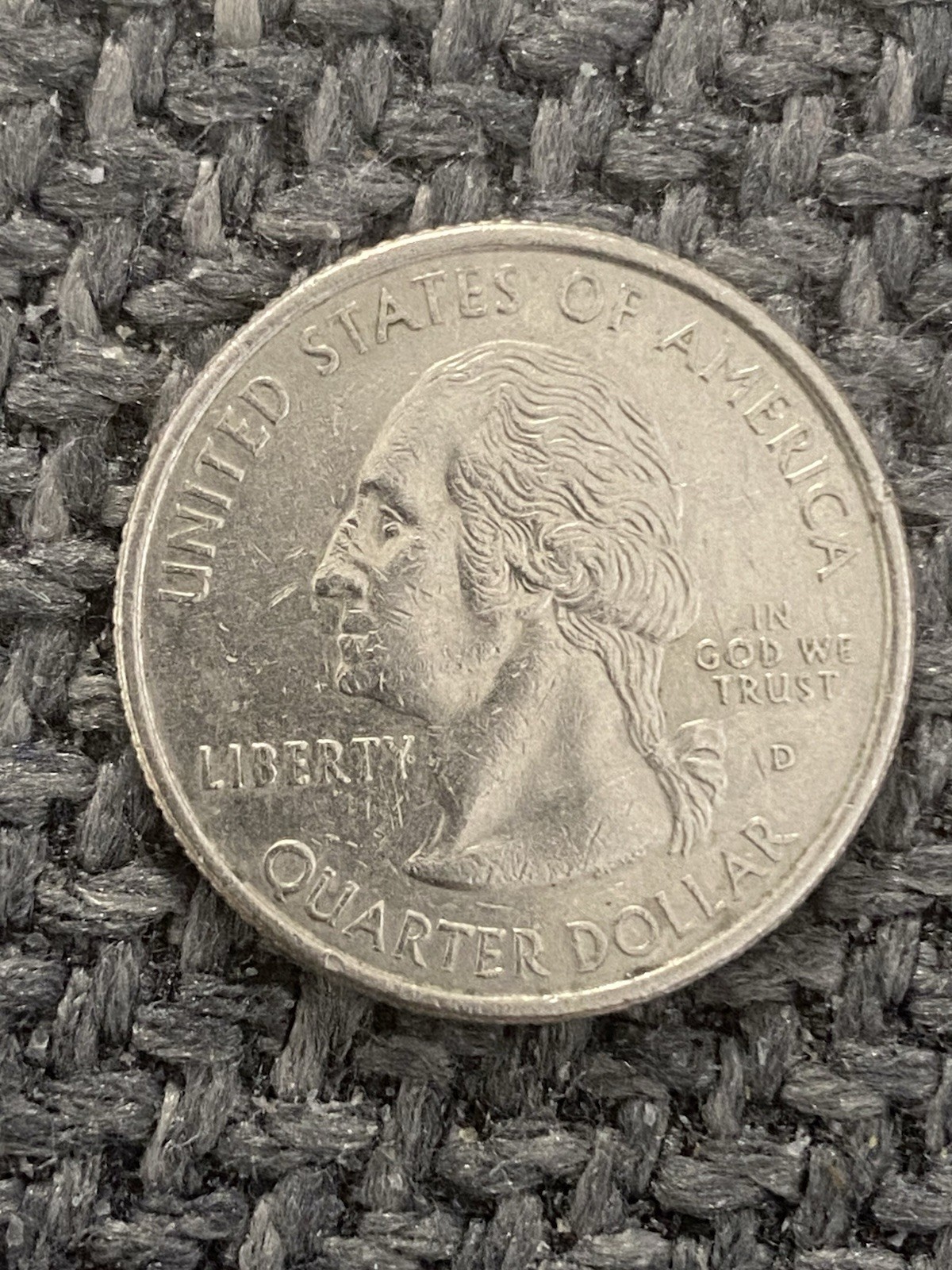 RARE 1787 1999 D Delaware *FIRST STATE QUARTER DOLLAR* Coin W/ Caesar ...