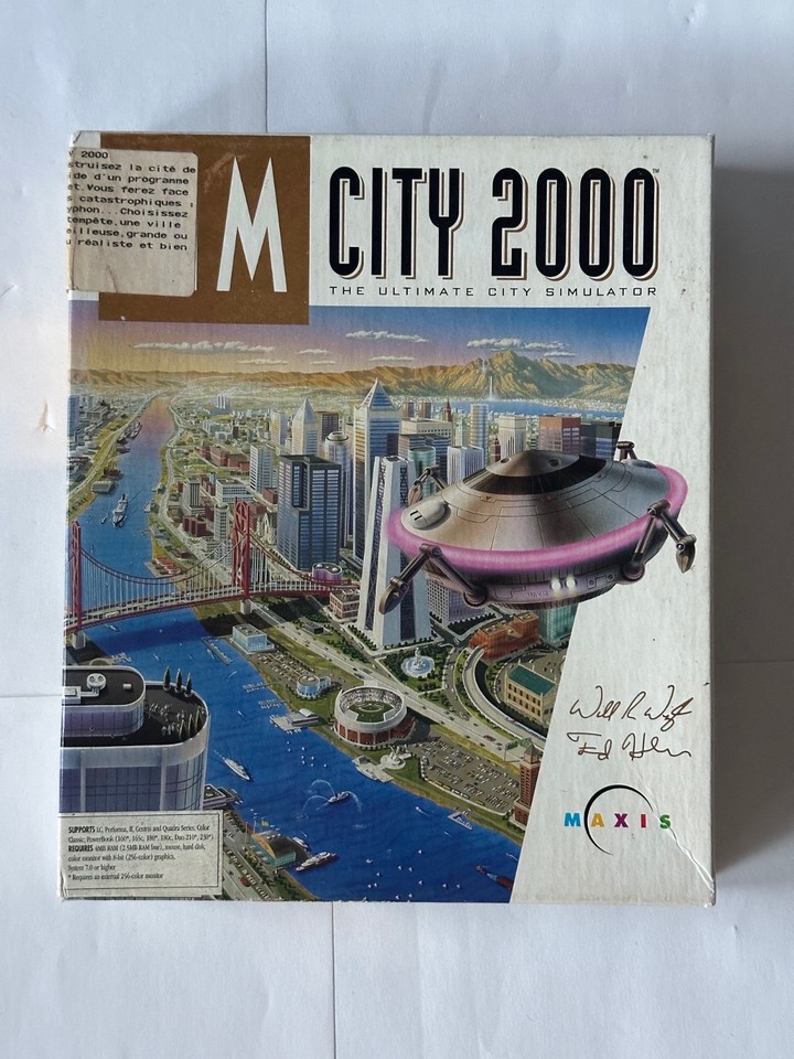 SimCity 2000 vintage Mac game (box, floppies, manual) | eBay