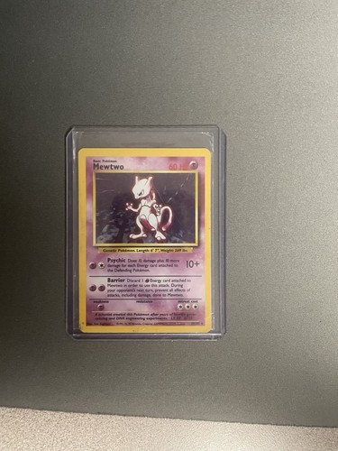 Mewtwo HOLO - Base Set 10/102 | eBay